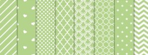 26 Pastel Light Green Digital Paper Collections