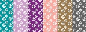Swirls Digital Paper Pack