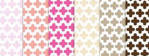 White Background Cross Digital Paper Pack